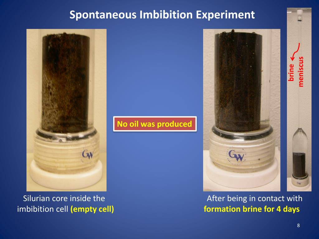 PPT - Surfactant-Enhanced Spontaneous Imbibition in Oil-Wet, Heavy Oil ...