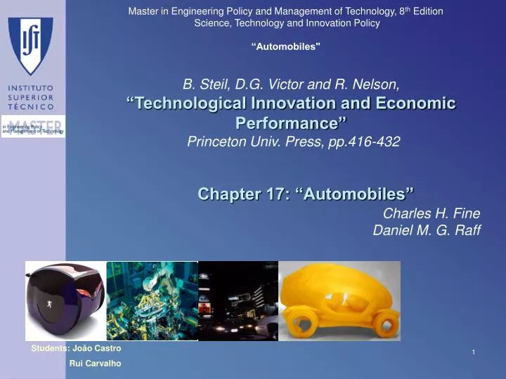 PPT - Charles H. Fine Daniel M. G. Raff PowerPoint Presentation, free ...