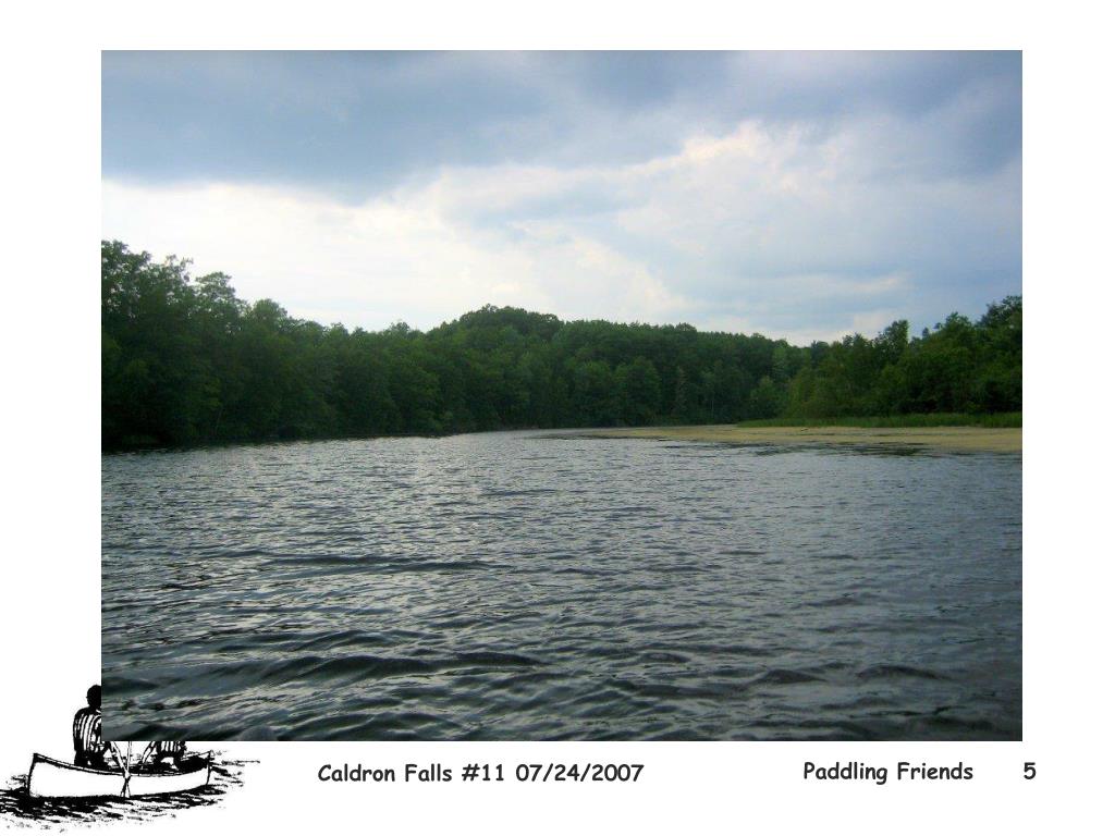PPT - Caldron Falls Flowage on the Peshtigo River (boat landing #11 ...