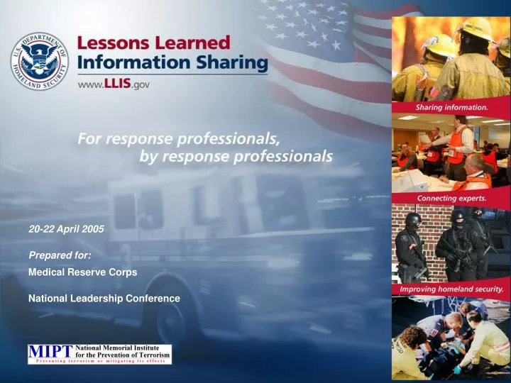 PPT - What Is Lessons Learned Information Sharing ? PowerPoint ...
