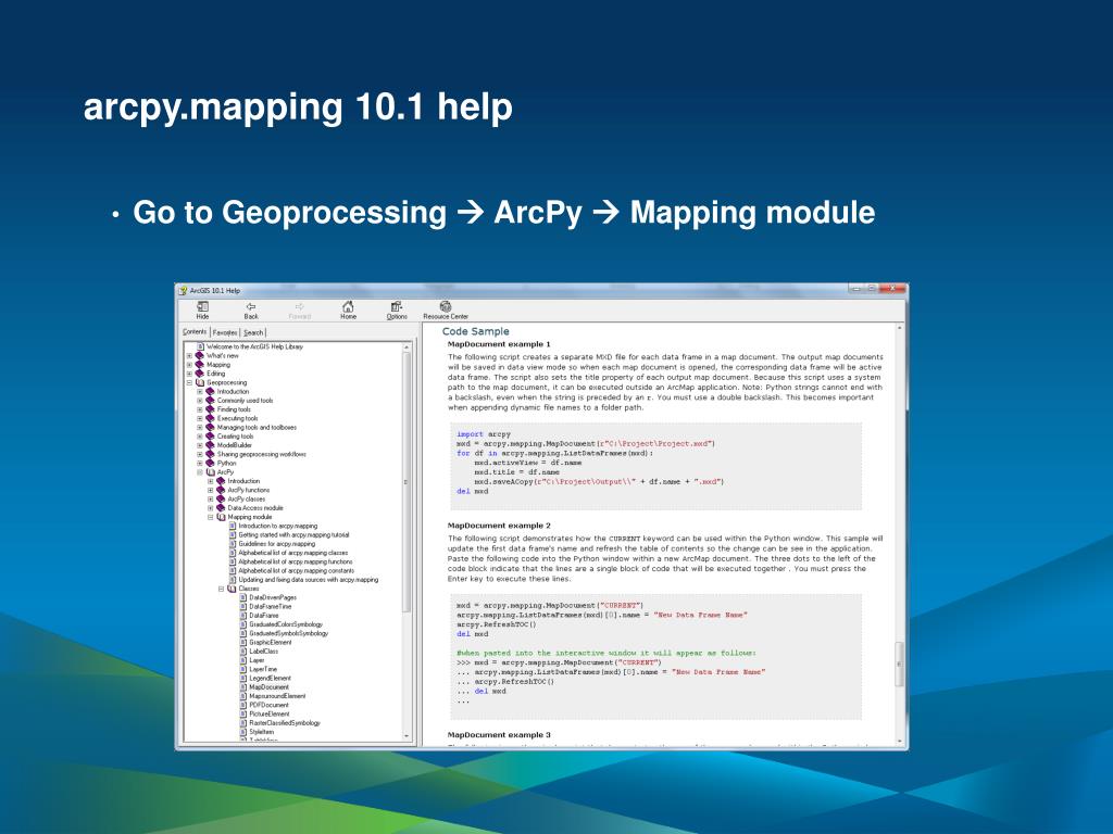 Ppt Python Map Automation Introduction To Arcpymapping Powerpoint Presentation Id5256307