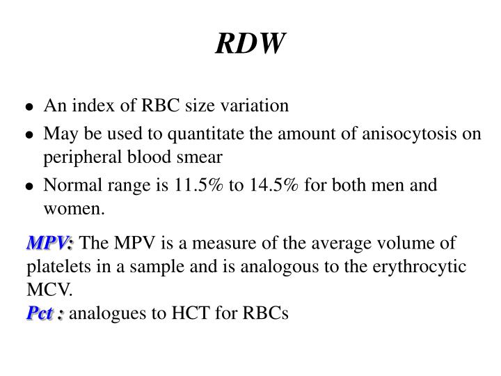 PPT - Complete Blood Count (CBC) PowerPoint Presentation - ID:5258057