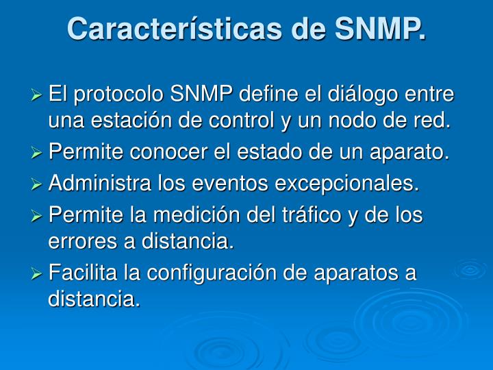 PPT - PROTOCOLO SNMP-SWISE. ( Simple Network Management Protocol ...