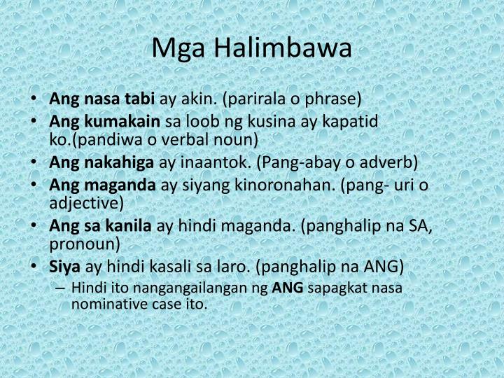 PPT - Pangngalan Parte 2 PowerPoint Presentation - ID:5259303