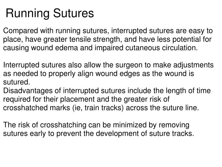 PPT - Suture Introduction and Review PowerPoint Presentation - ID:5260004