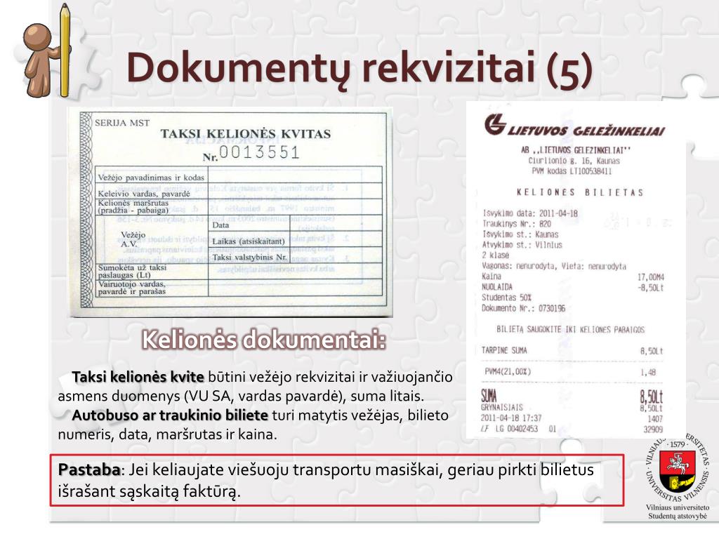 PPT - APSKAITOS DOKUMENTAI: pirminių duomenų paruošimas ir pateikimas ...