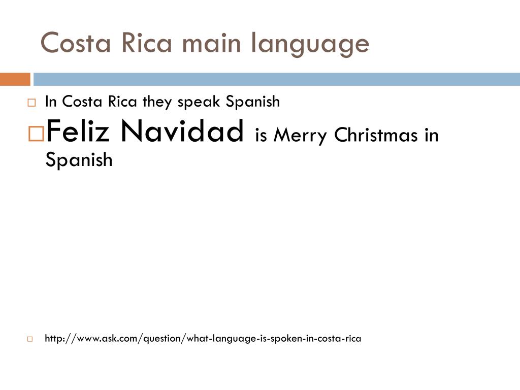 PPT - Christmas in Costa Rica PowerPoint Presentation, free download ...
