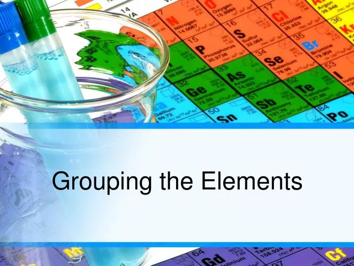 PPT - Grouping the Elements PowerPoint Presentation, free download - ID ...