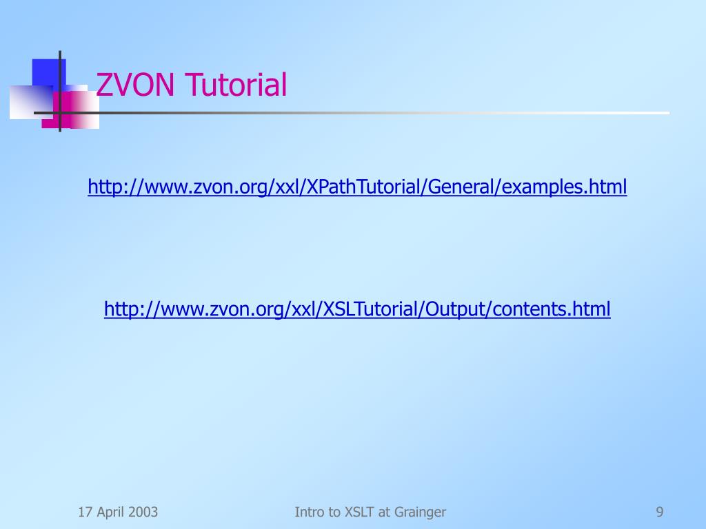 Ppt Introduction To Xslt And Its Use In Grainger Library Full Text And Metadata Projects 5343