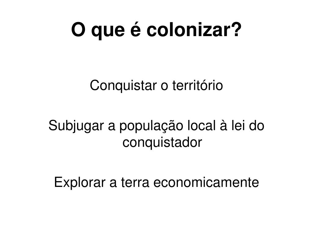 PPT - COLONIZAÇÃO ESPANHOLA NA AMÉRICA PowerPoint Presentation, free ...