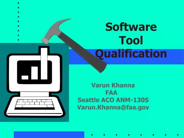 PPT - Software Tool Qualification PowerPoint Presentation, free ...