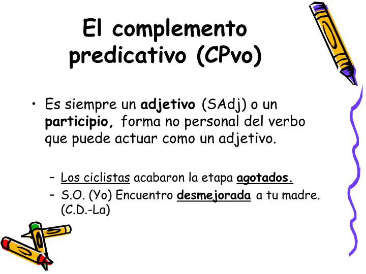 PPT - Las oraciones PowerPoint Presentation - ID:5267700