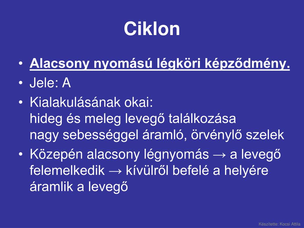 PPT - A légnyomás és a szél PowerPoint Presentation, free download - ID ...