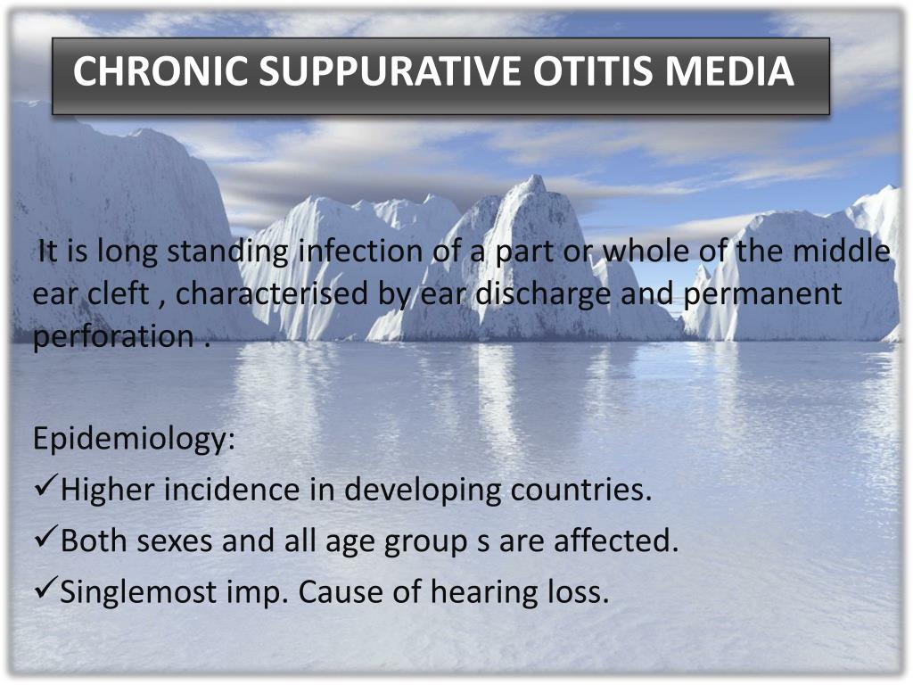PPT - Cholesteatoma and chronic suppurative otitis media PowerPoint ...