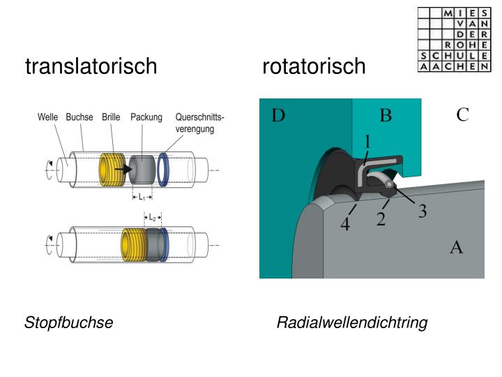 PPT - Dynamische Dichtungen PowerPoint Presentation - ID:5269390