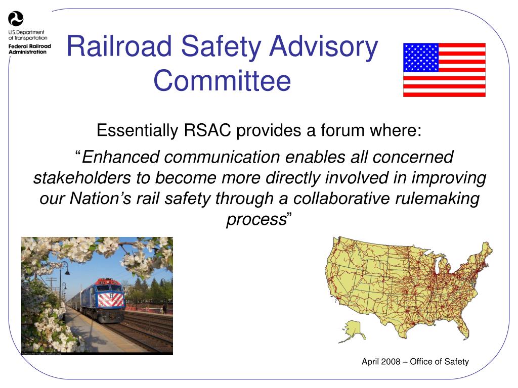 PPT - Railroad Safety Advisory Committee (RSAC) Training PowerPoint ...
