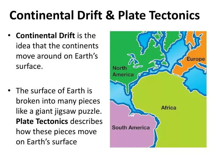 PPT Continental Drift Plate Tectonics PowerPoint Presentation Free