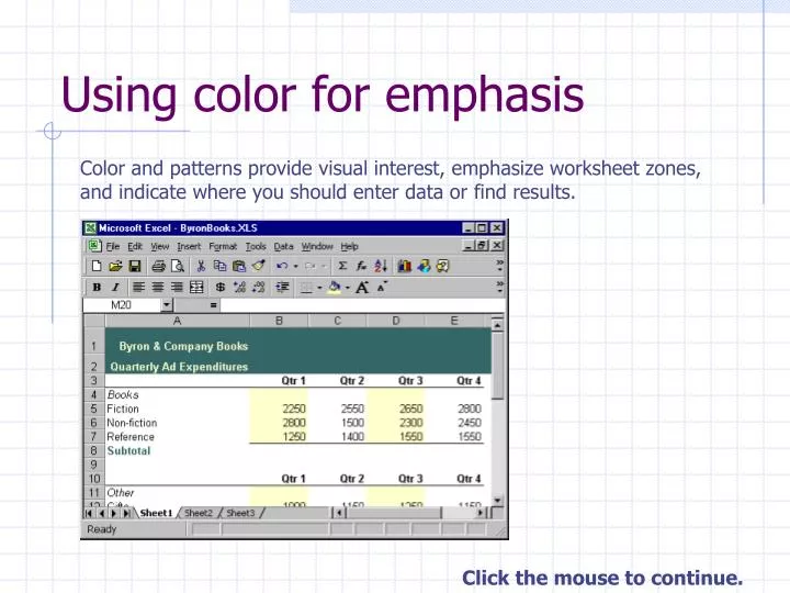 PPT - Using color for emphasis PowerPoint Presentation, free download ...