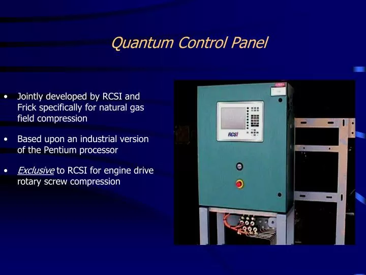 PPT - Quantum Control Panel PowerPoint Presentation, free download - ID ...