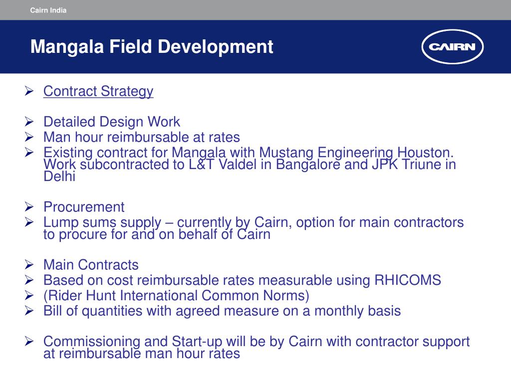 PPT - Rajasthan Northern Area Development Projects Contractors ...