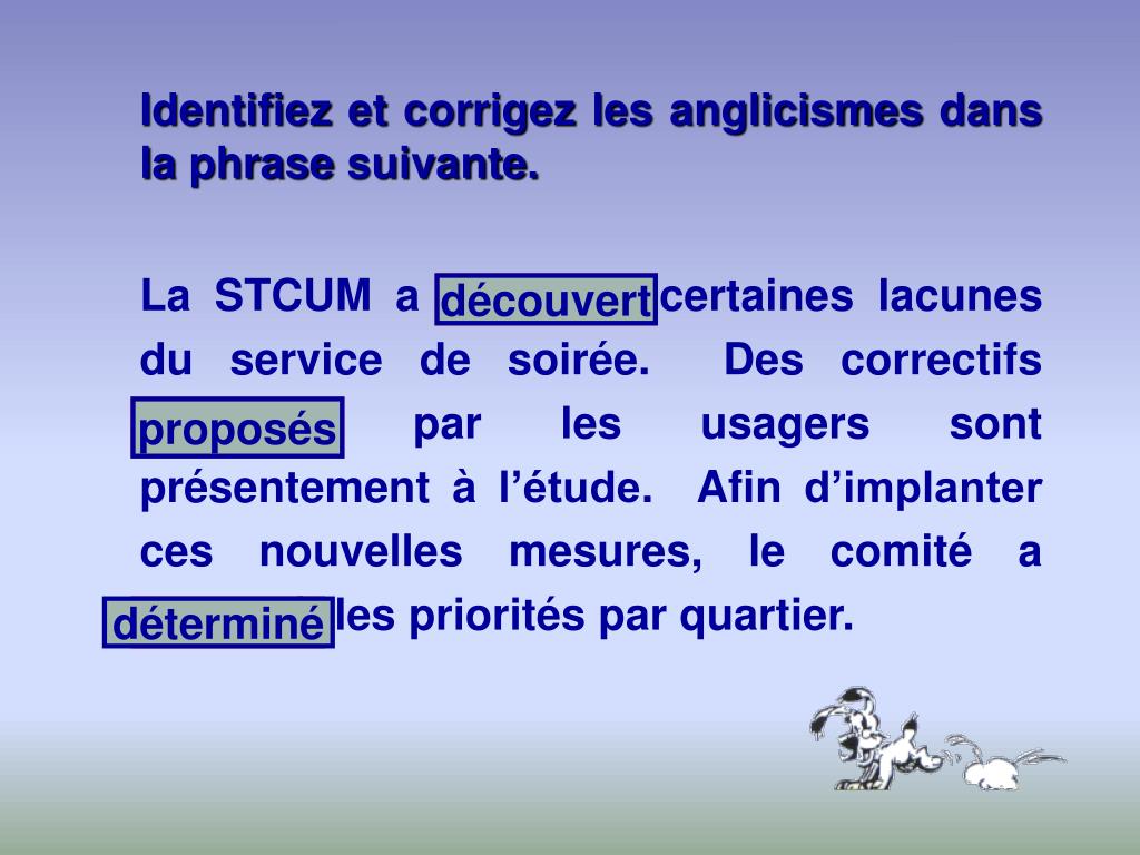 PPT - Les anglicismes PowerPoint Presentation, free download - ID:5284044