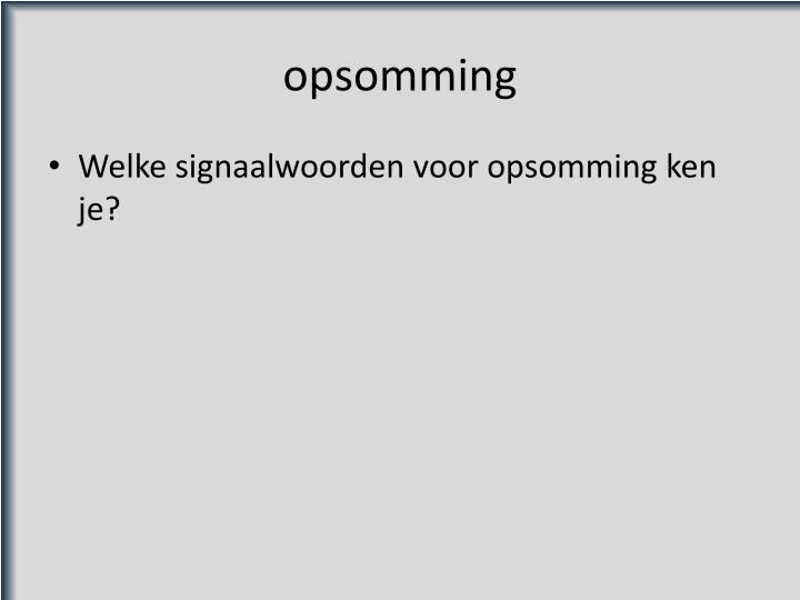 PPT - tekstverbanden PowerPoint Presentation - ID:5284515