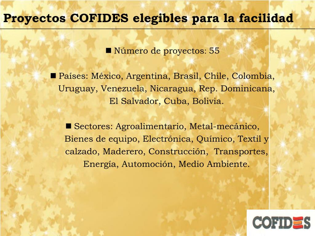 PPT - COFIDES como instrumento de apoyo a las microempresas en América ...