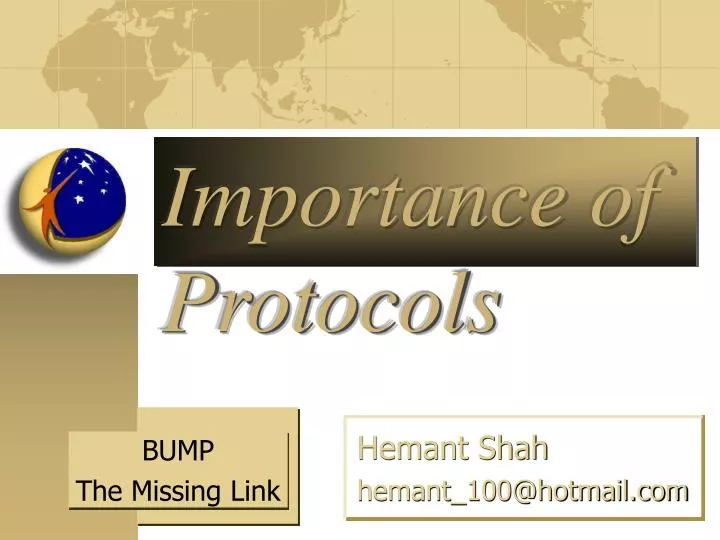 PPT - Importance of Protocols PowerPoint Presentation, free download ...