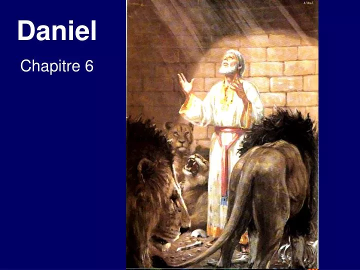 PPT - Daniel Chapitre 6 PowerPoint Presentation, free download - ID:5288821
