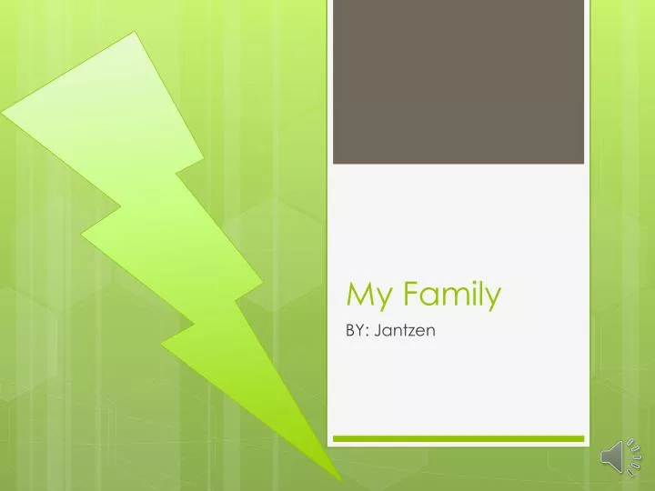 PPT - My Family PowerPoint Presentation, free download - ID:5289379