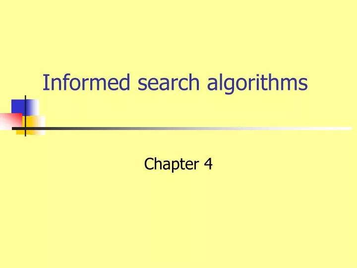 PPT - Informed search algorithms PowerPoint Presentation, free download ... PPT - Informed search algorithms PowerPoint Presentation, free download ...