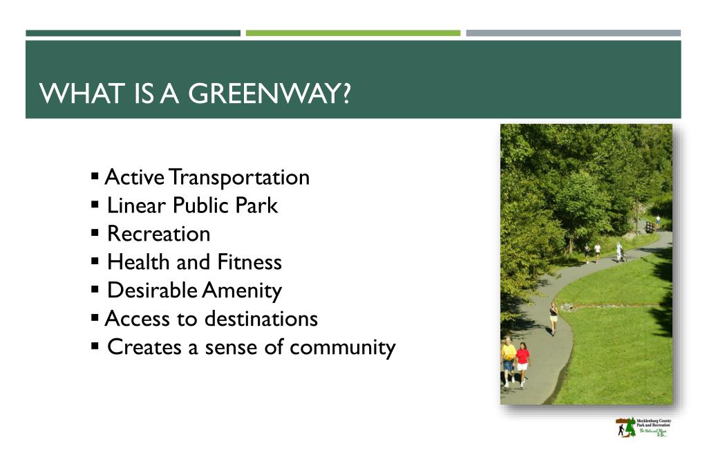 PPT - Mecklenburg County Clarks Creek Greenway PowerPoint Presentation ...
