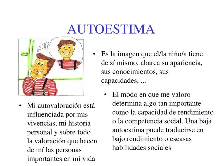 PPT - AUTOESTIMA PowerPoint Presentation, free download - ID:5295788