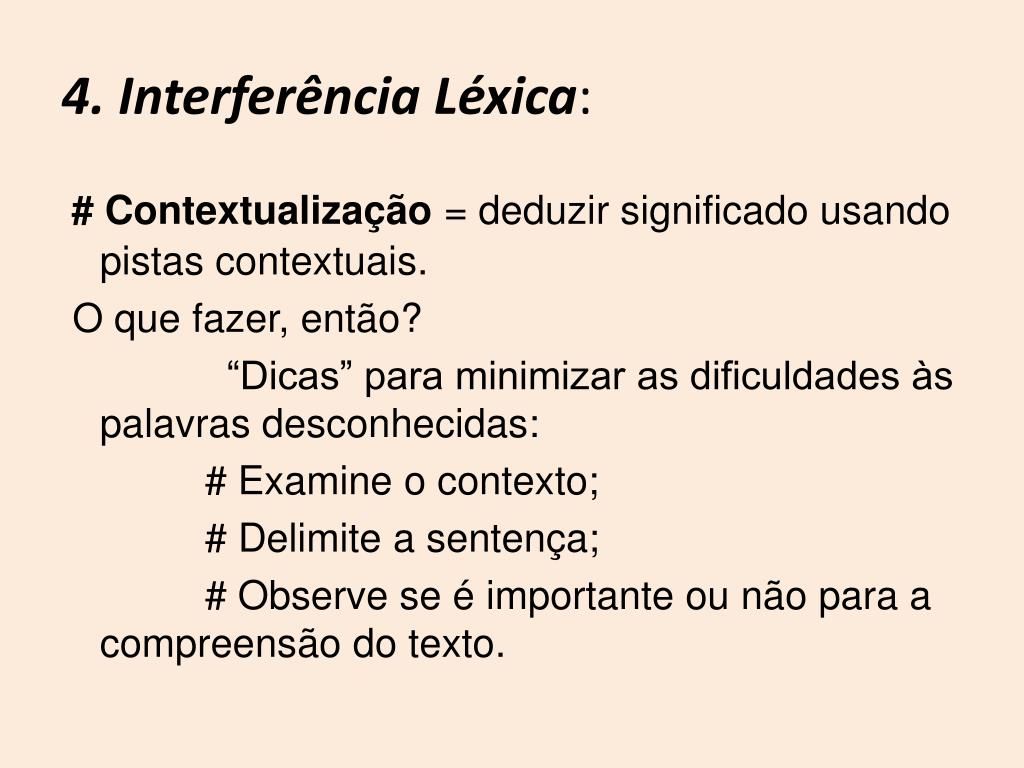 PPT - Estratégias de leitura da língua espanhola PowerPoint ...