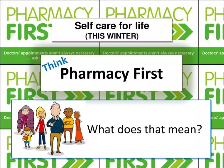 PPT - Pharmacy First PowerPoint Presentation, free download - ID:5299021