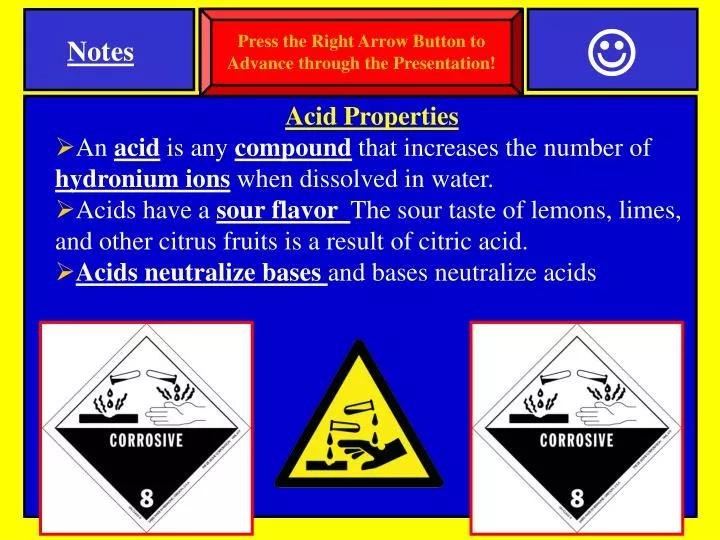 PPT - Acid Properties PowerPoint Presentation, free download - ID:5299172