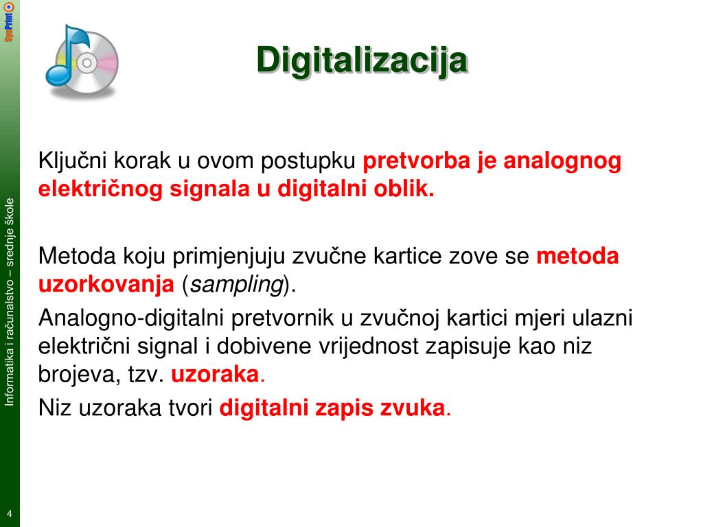 PPT - Zvuk i digitalizacija zvuka PowerPoint Presentation, free ...