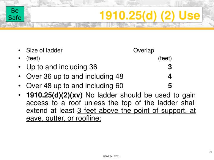 PPT - Ladder Safety PowerPoint Presentation - ID:5305195