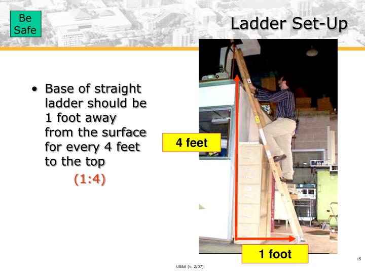 PPT - Ladder Safety PowerPoint Presentation - ID:5305195