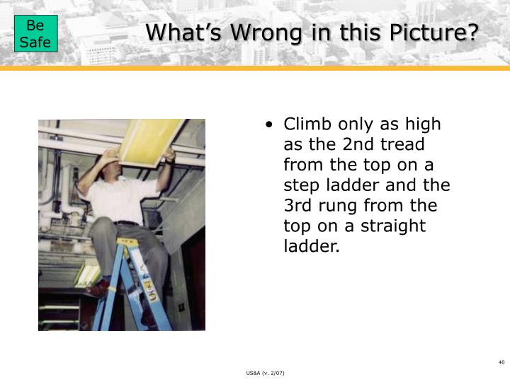 PPT - Ladder Safety PowerPoint Presentation - ID:5305195