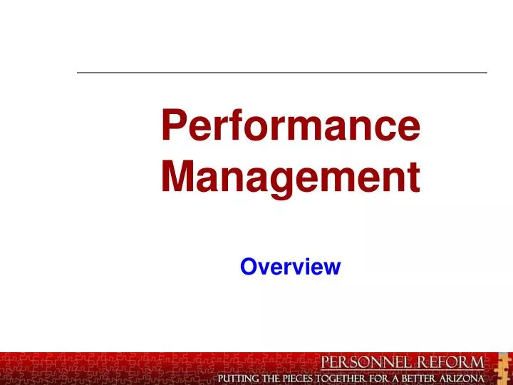 Ppt Performance Management Overview Powerpoint Presentation Free