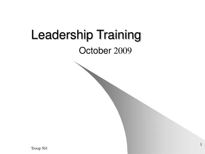 PPT - Leadership Training PowerPoint Presentation, free download - ID ...