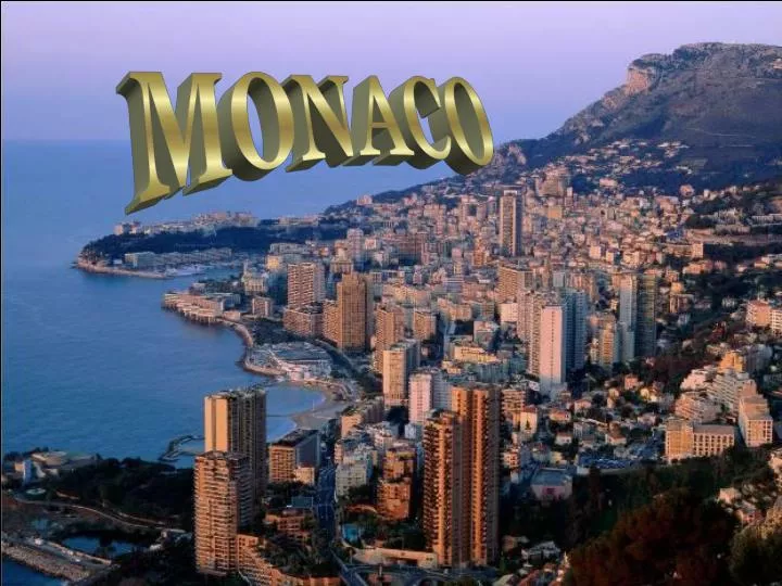 PPT - MONACO PowerPoint Presentation, free download - ID:5307170