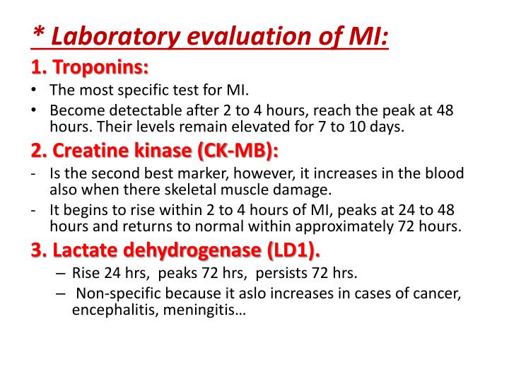 PPT - Myocardial Infarction PowerPoint Presentation - ID:5309192