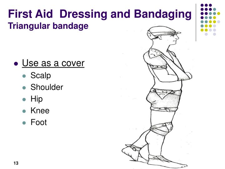 PPT - First Aid Dressing and Bandaging PowerPoint Presentation - ID:5312398