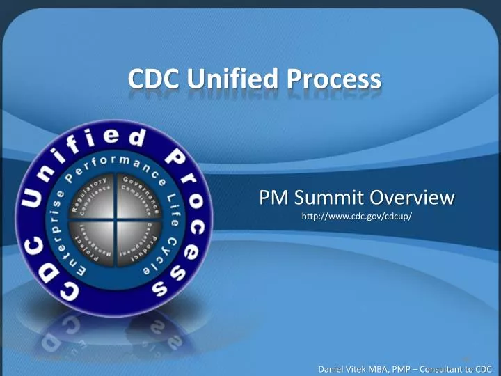 PPT - CDC Unified Process PowerPoint Presentation, free download - ID ...
