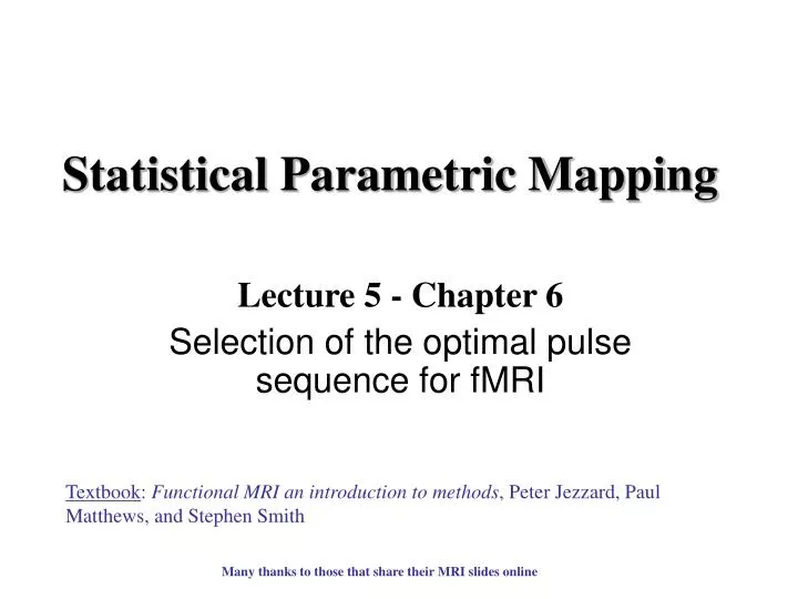 PPT - Statistical Parametric Mapping PowerPoint Presentation, free download - ID:5313524