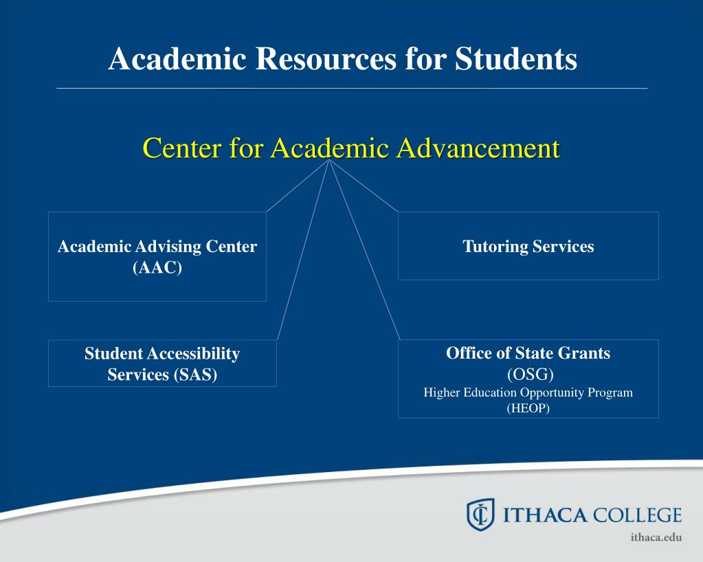 PPT - Center for Academic Advancement Dr. Sally J. Neal Director 607 ...