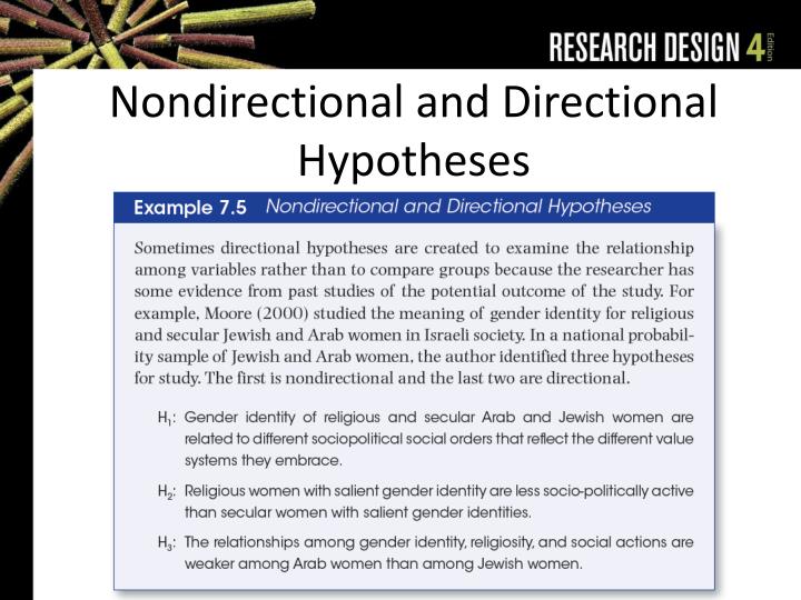 PPT - Chapter Seven: Research Questions and Hypotheses PowerPoint ...