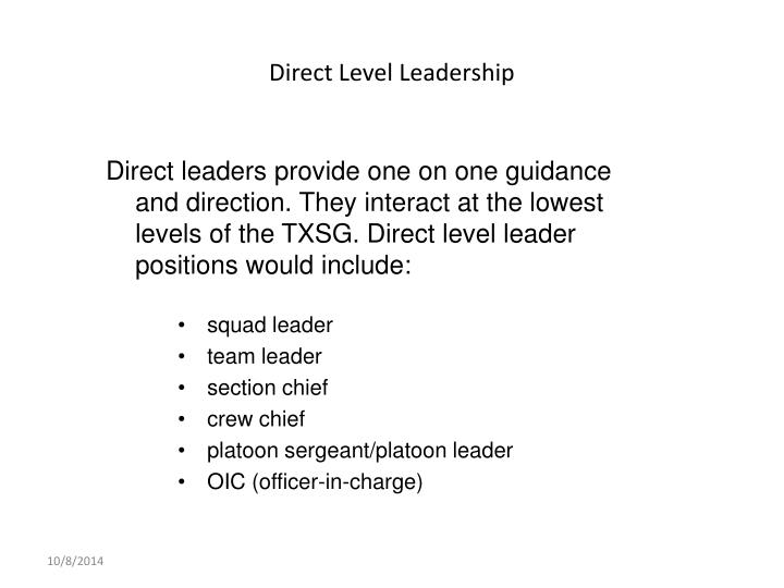 PPT - FM 6-22 Army Leadership “An Overview” PowerPoint Presentation ...